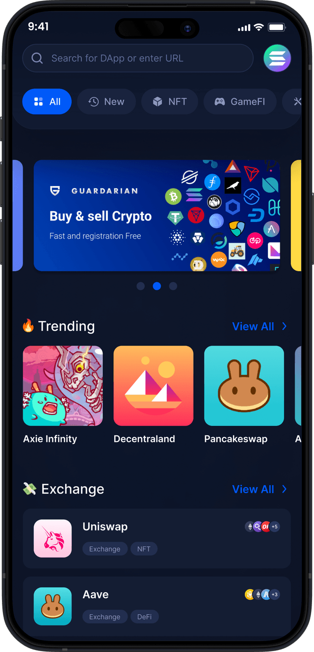 Mobile Crypto Wallet for Android & iOS | Infinity Wallet